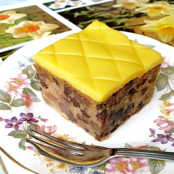 Easter Marzipan Fruit Traybake By Post. Free UK Delivery. Gift Brownies ...