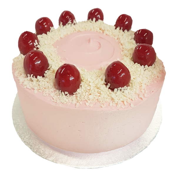 Cherry Bakewell Buttercream Layer Cake. Birmingham. Birthday Cake ...
