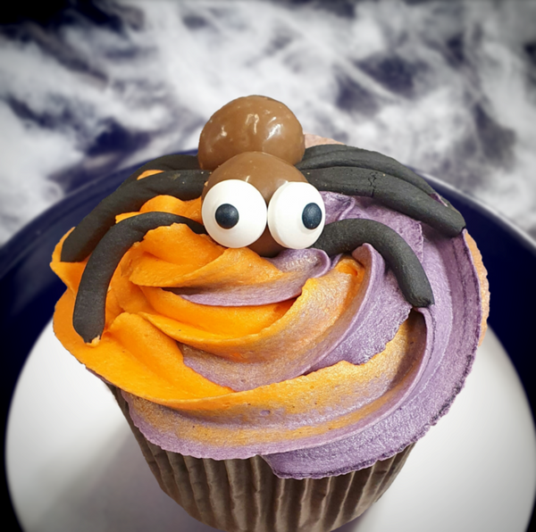 Halloween Spider Duo Colour Cupcakes. Free Delivery Birmingham – Togri ...